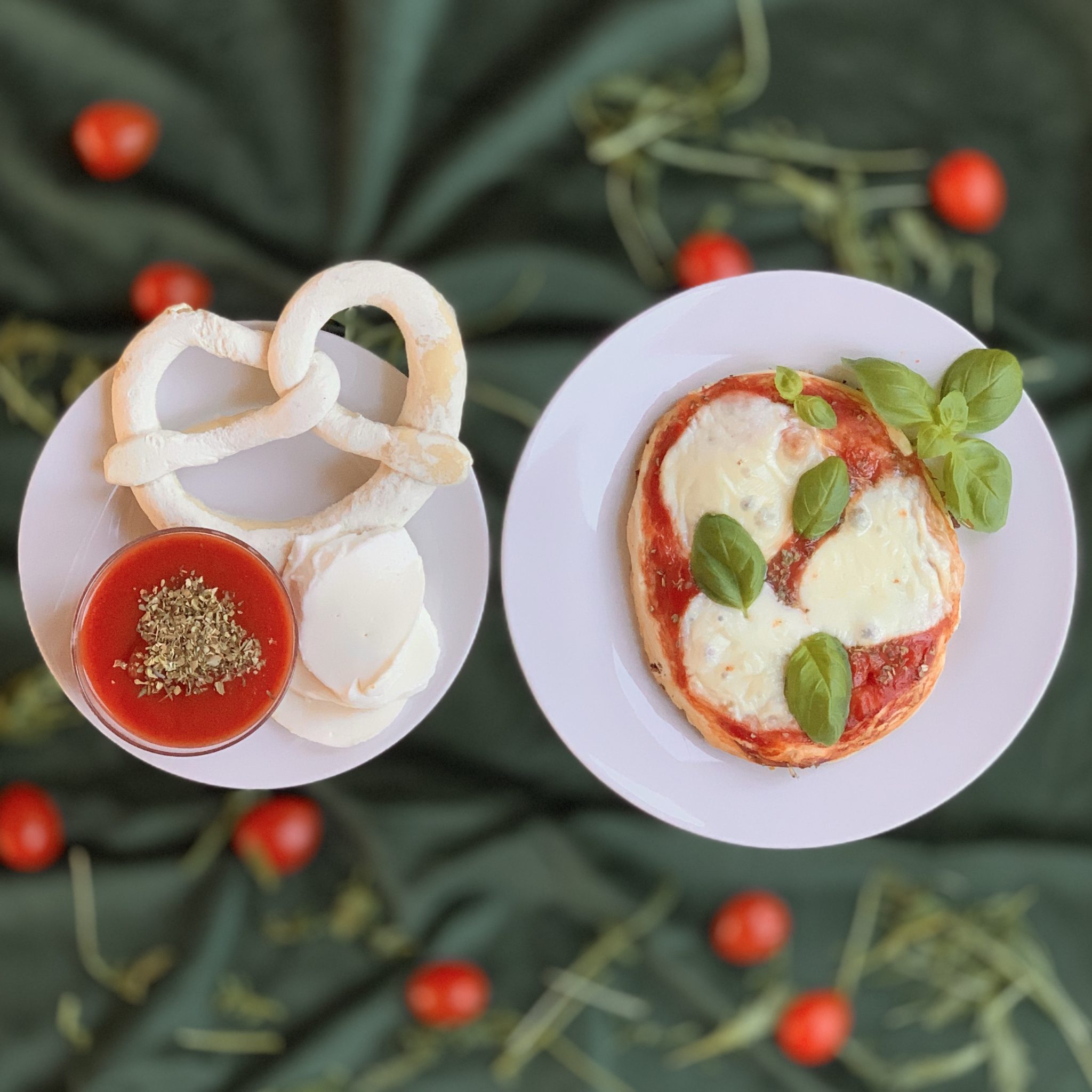 Brezel-Pizza – selbstkreiert